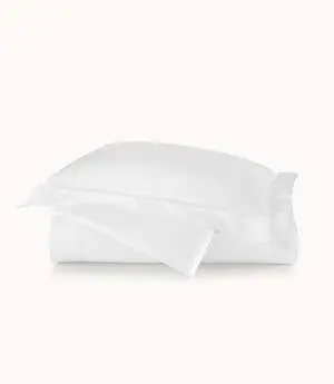 PEACOCK ALLEY Lyric Percale Duvet Cover - Ice