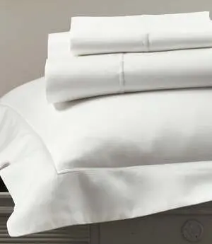 PEACOCK ALLEY Soprano Sateen Sham - Barely Blue