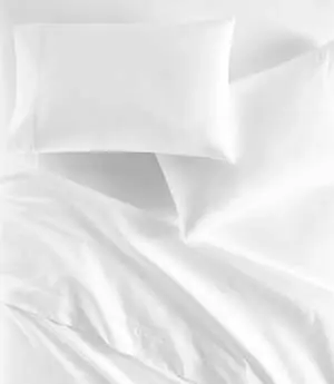 PEACOCK ALLEY Lyric Flat Sheet - White