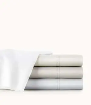 PEACOCK ALLEY Lyric Flat Sheet - White