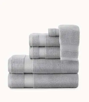 PEACOCK ALLEY Diamond Towel Set - Sage