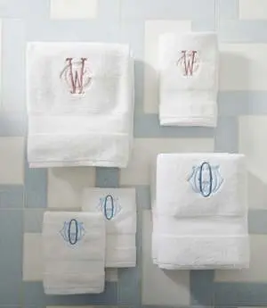 PEACOCK ALLEY Diamond Towel Set - Sage