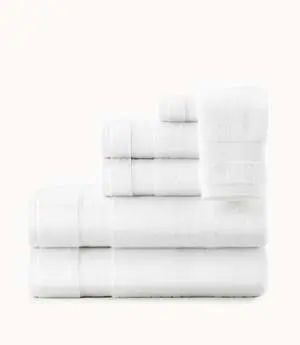 PEACOCK ALLEY Diamond Towel Set - Sage