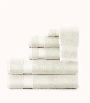 PEACOCK ALLEY Diamond Towel Set - Sage