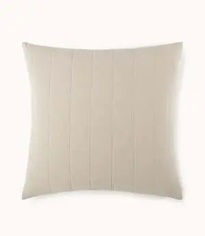 PEACOCK ALLEY 4 Square Quilted Sham - Denim