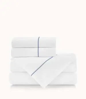 PEACOCK ALLEY Boutique Sheet Set - Wedgewood