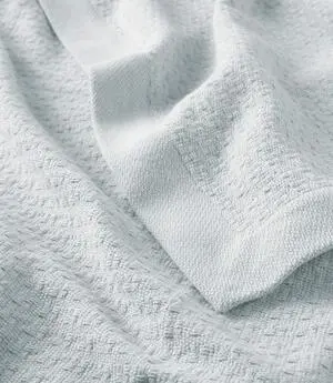 PEACOCK ALLEY Newport Blanket - Platinum