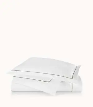 PEACOCK ALLEY Soprano Ii Sateen Duvet Cover - Thyme