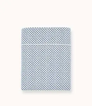 PEACOCK ALLEY Emma Printed Sateen Flat Sheet