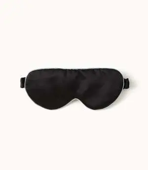 PEACOCK ALLEY Sleeping Mask - Black