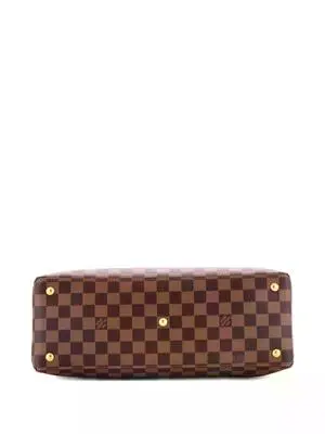 LOUIS VUITTON Riverside Damier Tote Bag - Brown