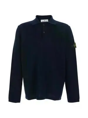 Stone Island 5100024 Micro-stitch Soft Organic Cotton Polo Shirt - Blue