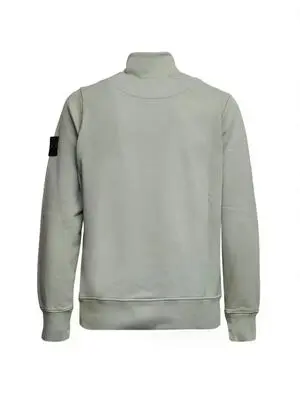 Stone Island Zip Fleece Sweater - Grey