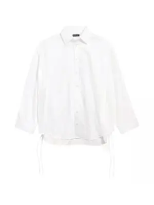 Balenciaga Drawstring-detail Shirt