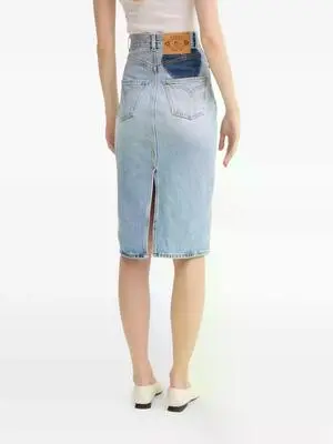 Fiorucci Midi Denim Skirt