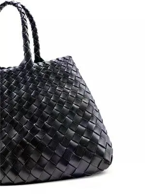Dragon Diffusion Small Santa Croce Woven Tote Bag - Black