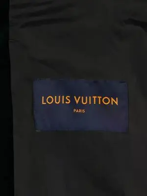 LOUIS VUITTON 2010s Velvet Hooded Jacket