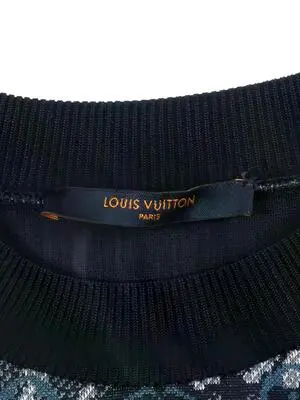 LOUIS VUITTON 2000s Monogram Tapestry Sweatshirt