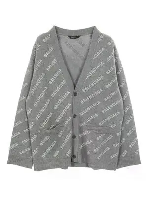 Balenciaga V Neck Knitwear For Women