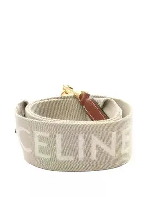 Celine Logo-jacquard Shoulder Strap