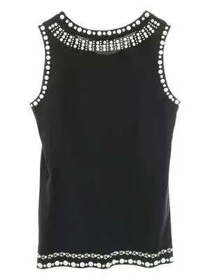Dolce & Gabbana Logo Bijou Tank Top