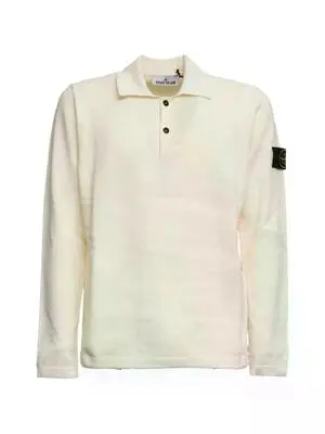 Stone Island Long Sleeve Polos For Men