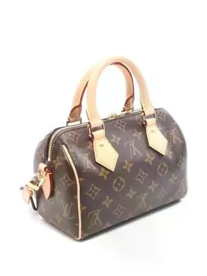 LOUIS VUITTON Speedy Bandouliere Monogram-pattern Handbag
