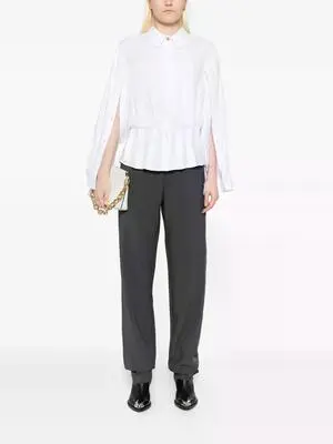 Elisabetta Franchi Crêpe Trousers