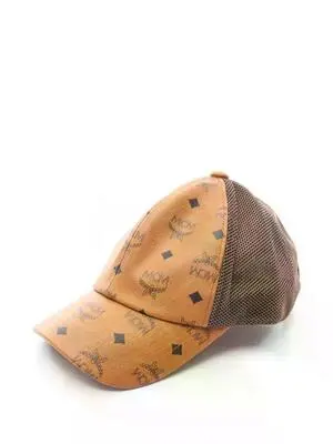 Mcm Visetos Classic Mesh Cap - Brown
