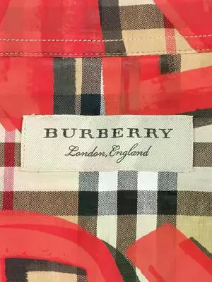Burberry 2010s Graffiti-print Shirt