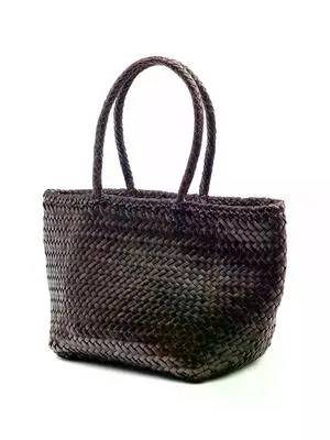Dragon Diffusion Small Grace Basket Woven Tote Bag