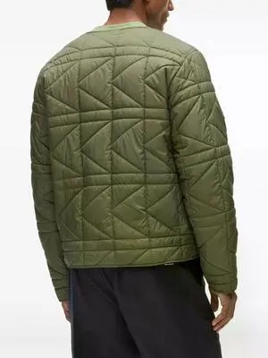 Karl Lagerfeld Quilted Lightweight Jacket - Green