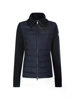 Moncler Padded Zip-up Cardigan - Blue