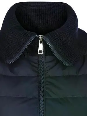 Moncler Padded Zip-up Cardigan - Blue