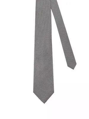 TOM FORD Patterned Neck Tie - Black