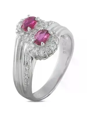 LB EXCLUSIVE Diamond And Ruby Ring