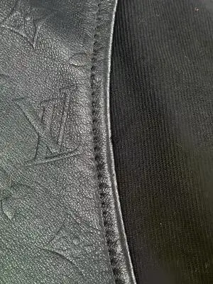 LOUIS VUITTON 2010s Monogram Leather Jacket