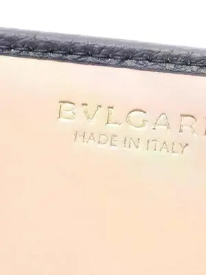 BVLGARI Bi-fold Leather Long Wallet