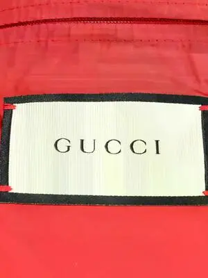 Gucci 2010s Checked Color-block Down Coat