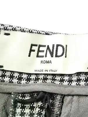 Fendi Check-patterned Shorts
