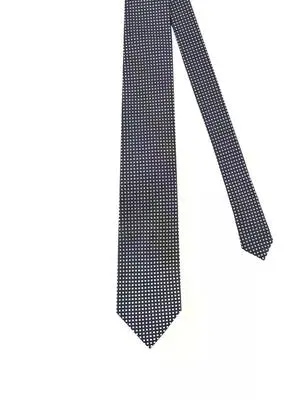 TOM FORD Patterned Neck Tie - Blue