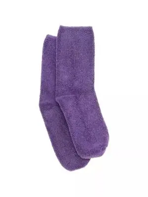 BASERANGE Overrankle Sobo Socks - Purple