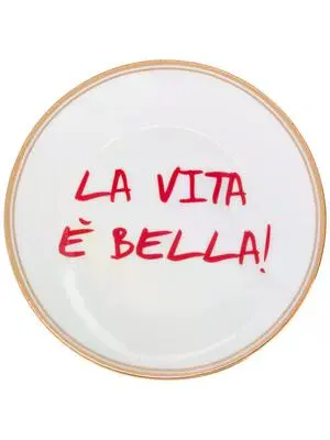 BITOSSI HOME La Vita È Bella Plate
