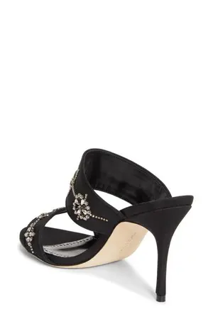 Manolo Blahnik Ralota Embellished Sandal