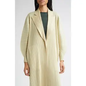 Issey Miyake Collared Coats For Women