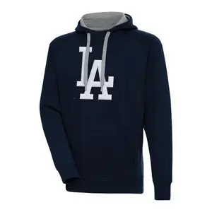 ANTIGUA Los Angeles Dodgers Victory Chenille Pullover Hoodie