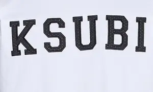 Ksubi Touchdown Appliqué T-shirt - Off White