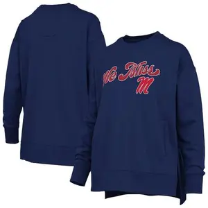 PRESSBOX Ole Miss Rebels Bonanza Chenille Harper Script Sweatshirt