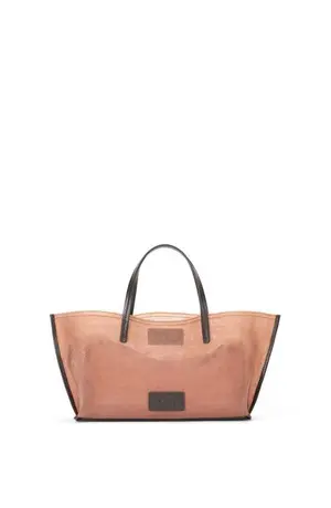 Staud Mini Christos Mesh Tote - Camel