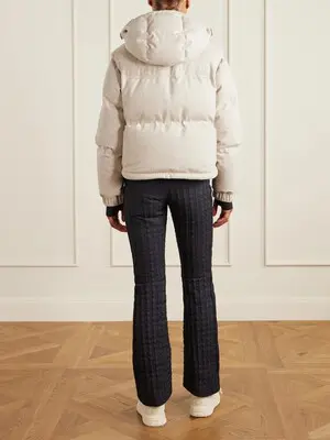 Moncler Yintab Convertible Hooded Ski Jacket